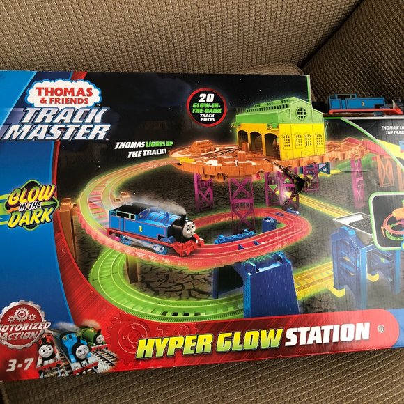 Fisher-Price | Toys | Thomas Friends Trackmaster Hyper Glow Station ...